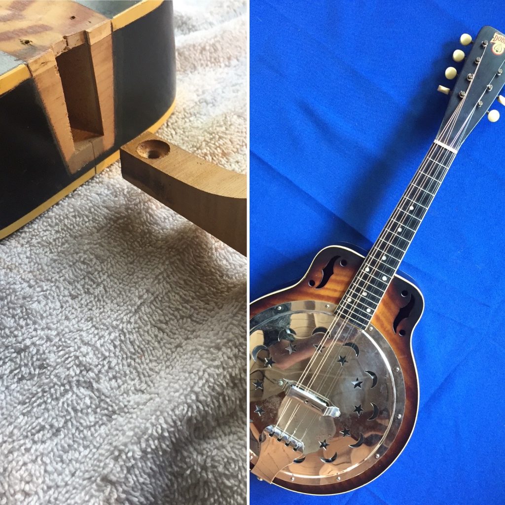 Dobro mandolin restoration - Timbre Folk and Baroque Musical ...